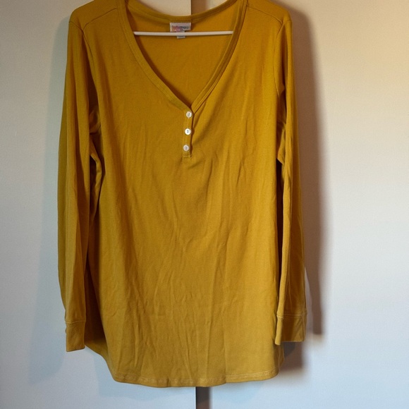 LuLaRoe | Tops | Lularoe Ruby Golden Yellow 2x Listing Is For Top Only ...